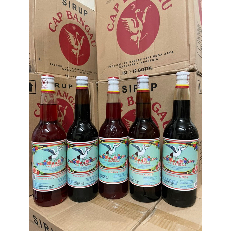 Jual Sirop Bangau rasa Pisang Ambon , Vanili , Pala, dan Moka | Shopee ...