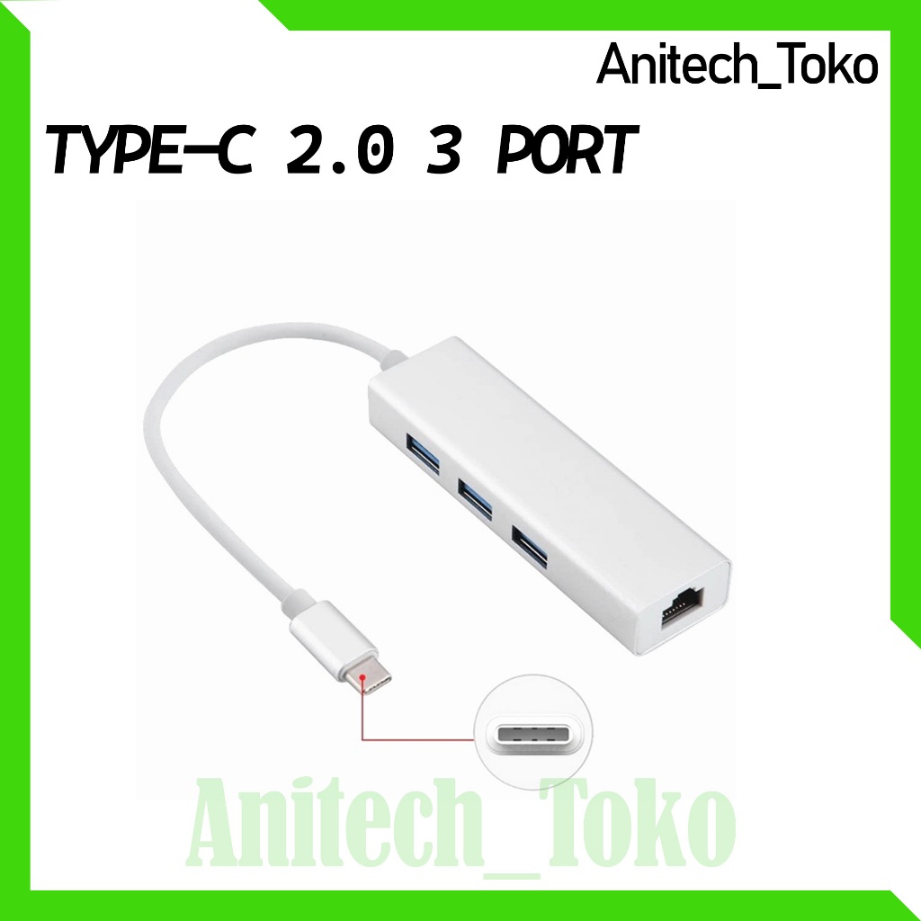 Jual [anitech_toko] USB LAN Gigabit / USB 3.0 to LAN gigabit / USB 3.0 ...