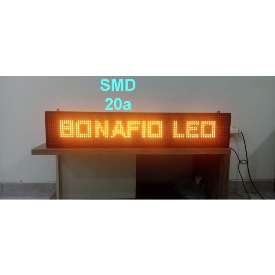 Jual LED Running Text OUTDOOR, MERAH 100 cm x 20 cm + WIFI 100cm x 20cm ...