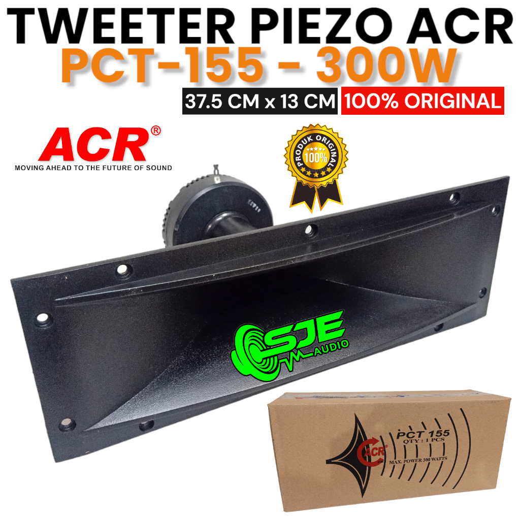 Jual TWEETER KOTAK ACR HORN 300W PCT-155 PIEZO TWITER TWITTER TWETER ...