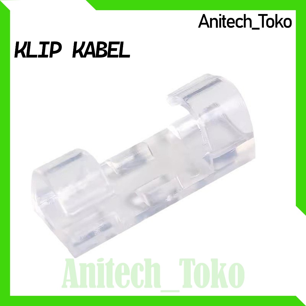 Jual [ANITECH_TOKO] KLIP KABEL/PENJEPIT KABEL/harga 1pc | Shopee Indonesia