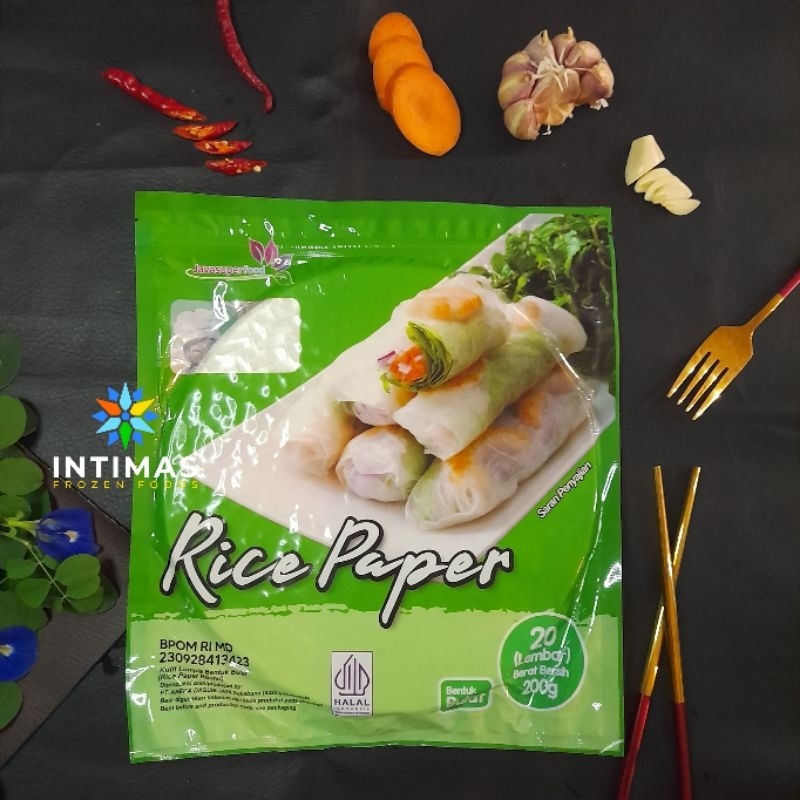 Jual Rice Paper 200g isi 20 lembar | Shopee Indonesia
