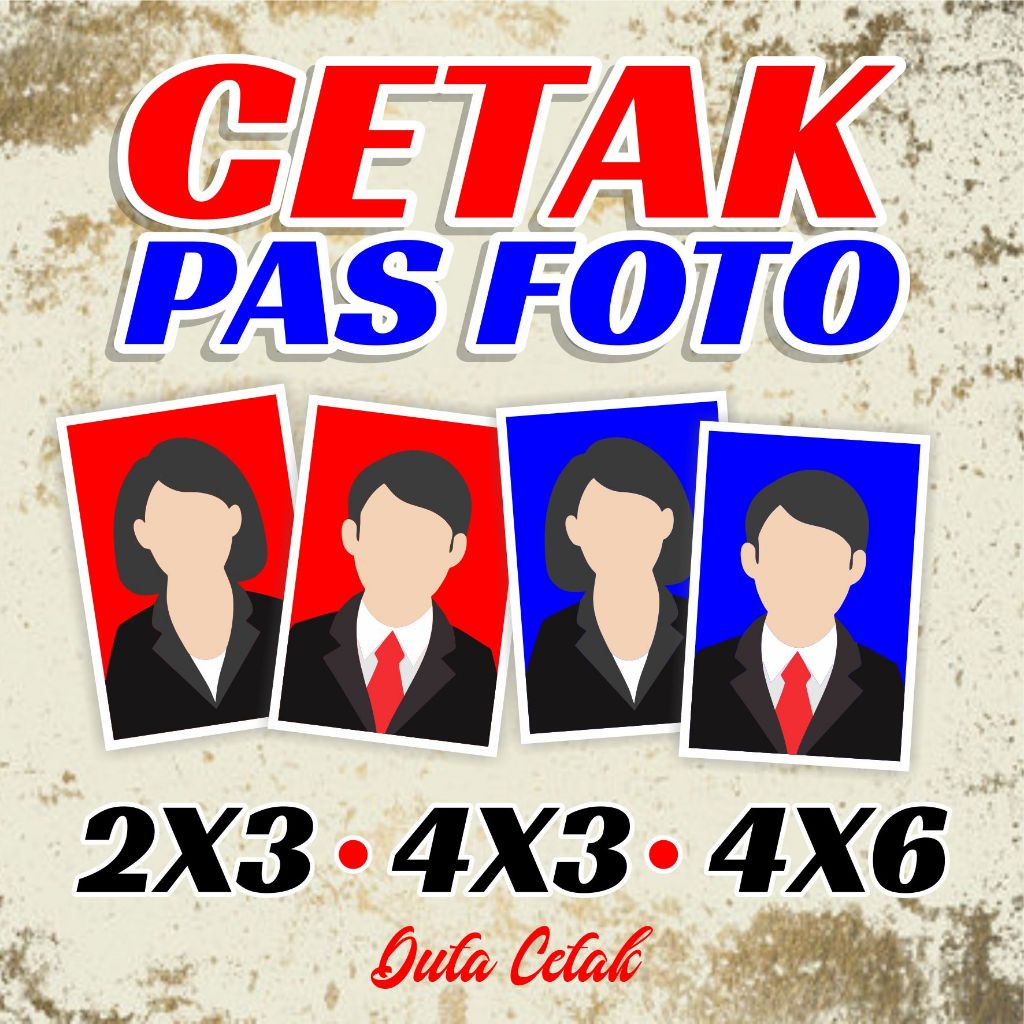 Jual Cetak Pas Foto Bisa Instant ukuran 2x3, 3x4 4x6 Bahan Premium Silky | Shopee Indonesia