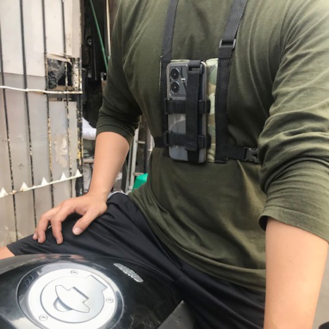 Jual Chest Strap Tali Dada Handphone & Mount Kamera Body Belt Holder HP ...