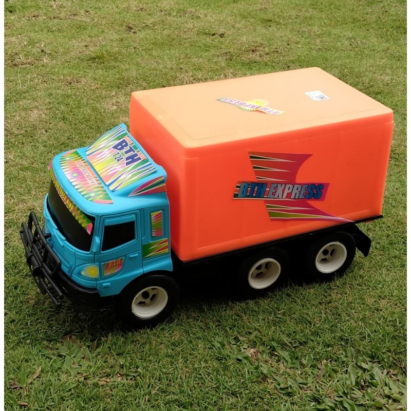Jual mainan anak mobil truk box ekspedisi mobil dorong | Shopee Indonesia