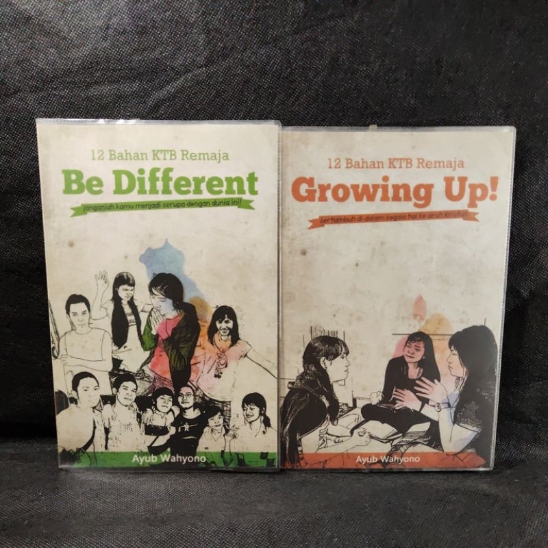 Jual Buku 12 Bahan KTB Remaja, Be Different, Growing Up, Ayub Wahyono. | Shopee Indonesia