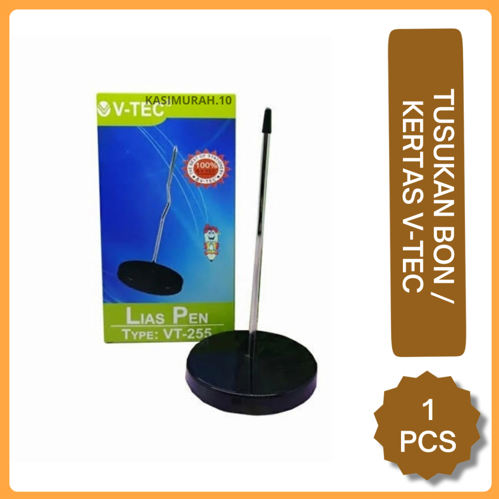 Jual Tusukan Bon Kertas V-Tech / Tusukan Nota / Stand Pembolong Kertas ...