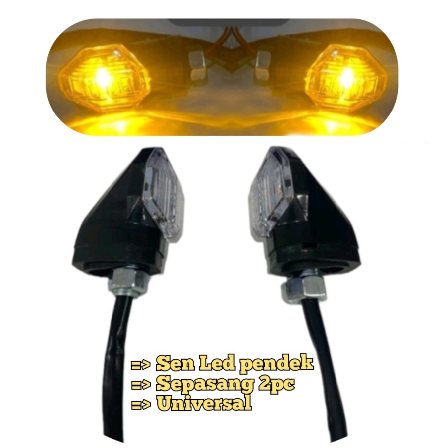 Jual Lampu Sen Led PENDEK VARIO 150 VARIO 160 ADV 150 ADV 160 BEAT ...