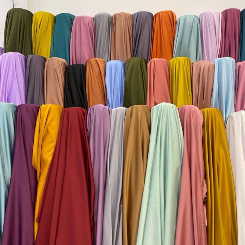 Jual PUSAT TEXTILE - Bahan Kain Polosan Maxmara || Bahan Kebaya,Gamis ...