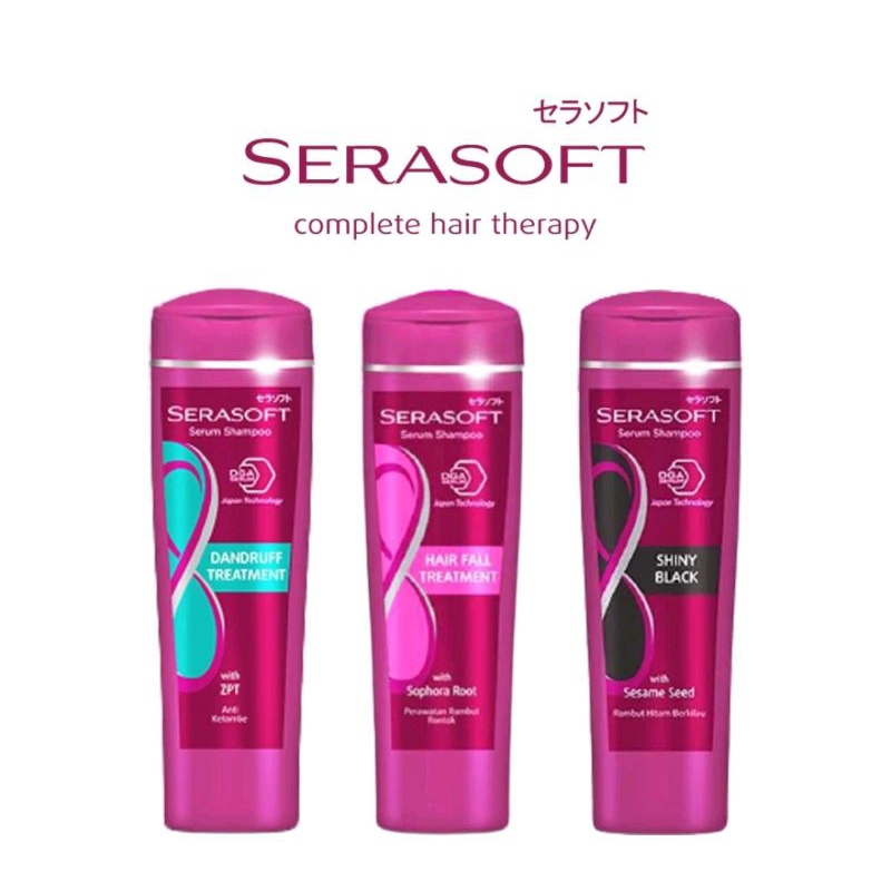 Jual Serasoft Shampoo Dandruff Treatment / Hair Fall Treatment 170ml ...