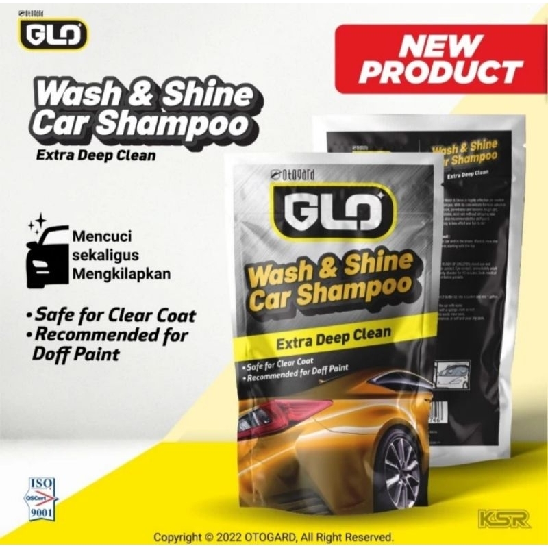 Jual Otogard Glo WASH & SHINE Car Shampoo Car Wash Shampo Sabun Cuci ...