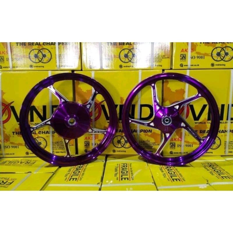 Jual velg racing VND AK55 ring 14 model enkei beat karbu beat pop beat dexule genio vario karbu ...