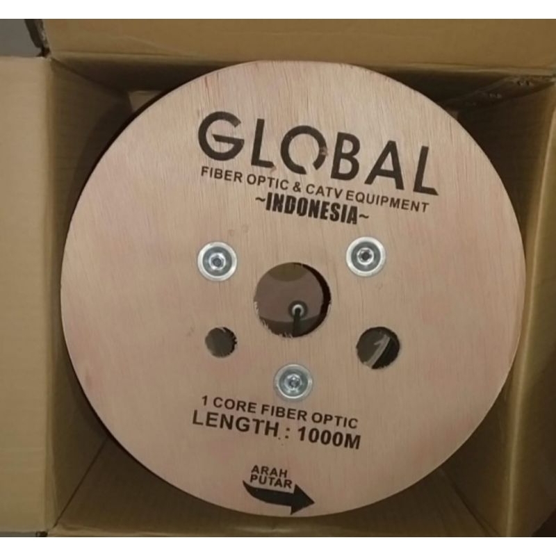 Jual Kabel Fiber Optic Global Drop Core Global 1Core 3Seling | Shopee ...