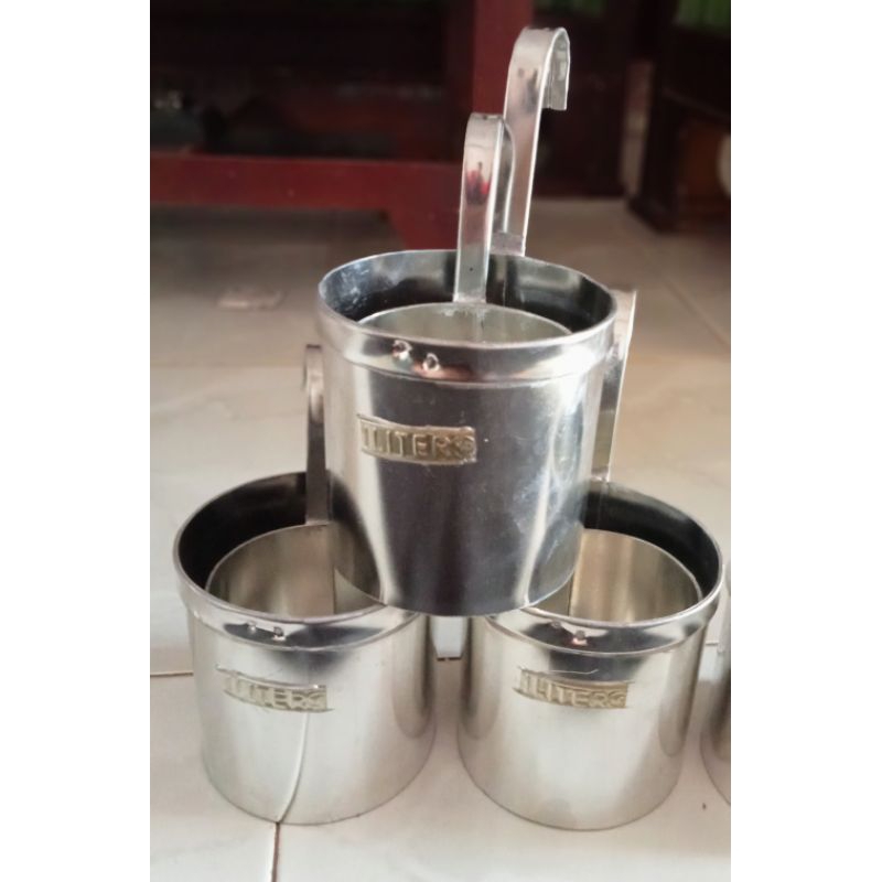 Jual LITERAN MINYAK/ LITERAN BENSIN/ TAKARAN MINYAK 1 LITER/ TAKARAN ...
