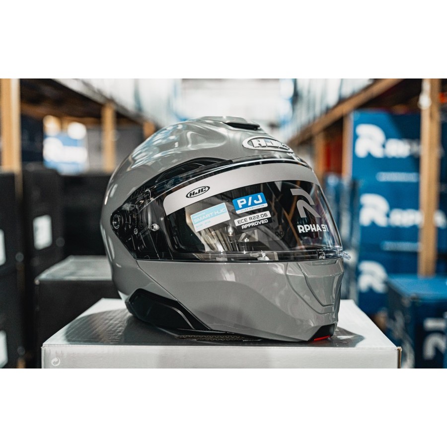 Jual HELM HJC RPHA91 RPHA 91 - N GRAY MODULAR HELMET | Shopee Indonesia