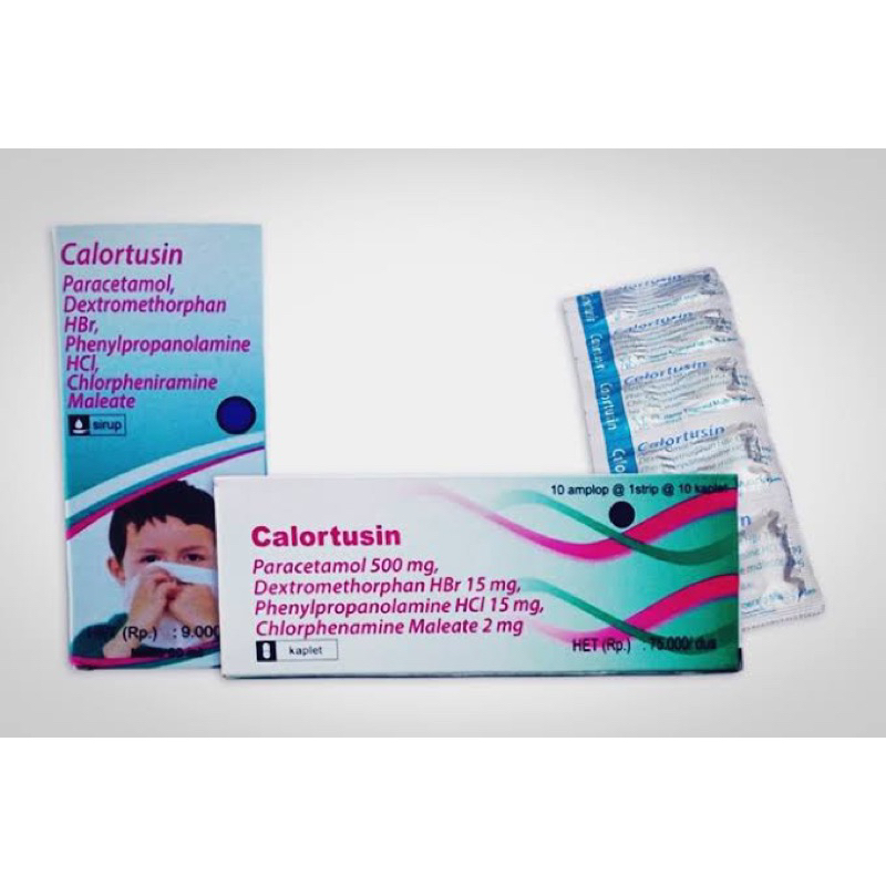 Jual CALORTUSIN TABLET PER BOX ISI 10 STRIP | Shopee Indonesia