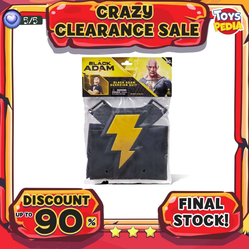 Jual Mainan Roleplay dan Kostum Black Adam Cape & Chest Plate Roleplay ...