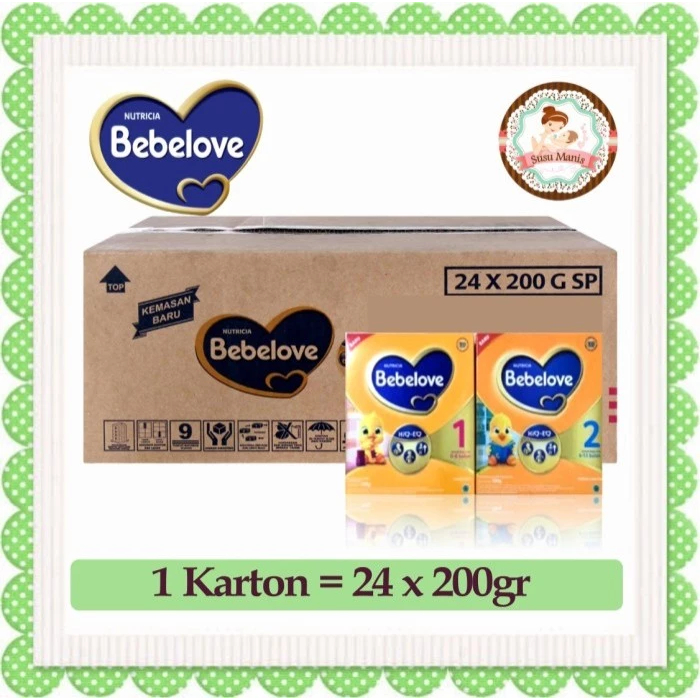 Jual BEBELOVE 2 Susu Formula untuk bayi usia 6 - 12 Bulan 200g | Shopee ...