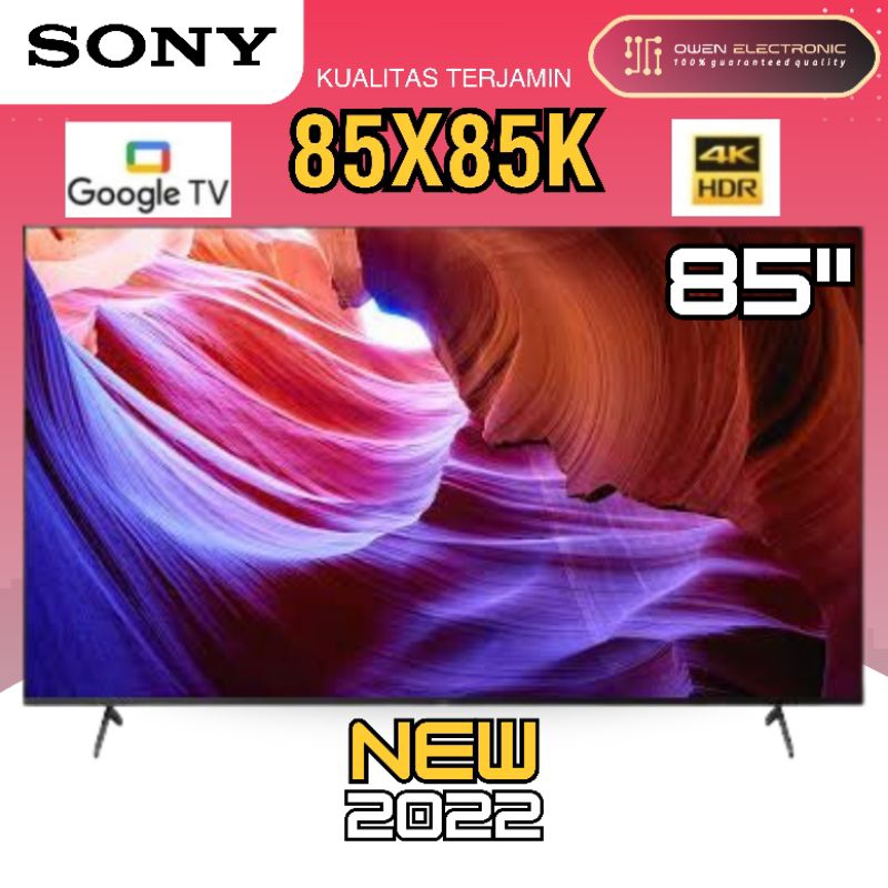Jual SONY LED TV 85X85K / KD-85X85K 85 inch Google tv 4k 120hz 2022 series | Shopee Indonesia