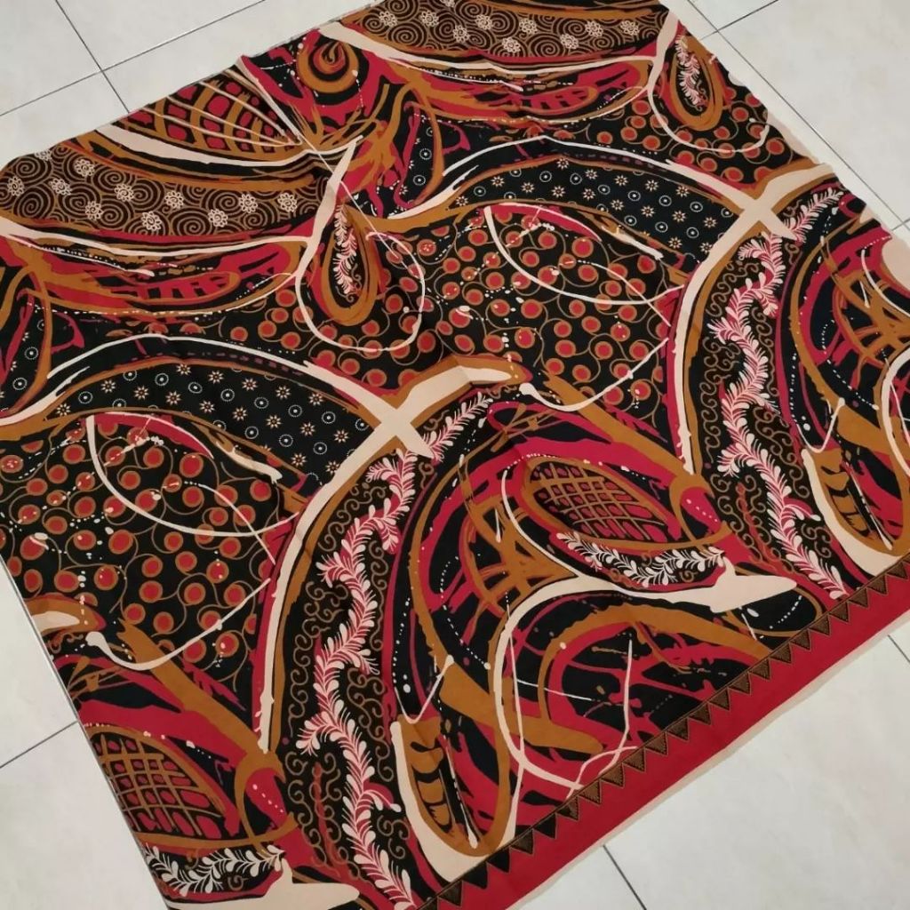 Jual Kain Batik SOLO (Cabut) motif abstrak seri warna | Shopee Indonesia