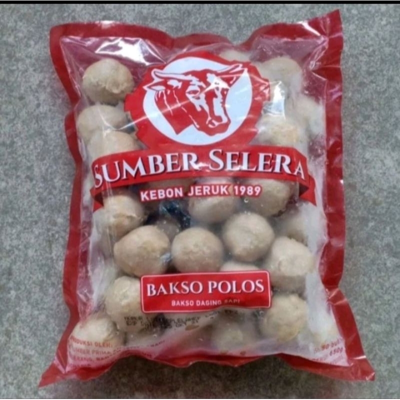 Jual Sumber Selera Bakso Sapi Polos isi 50 bj | Shopee Indonesia
