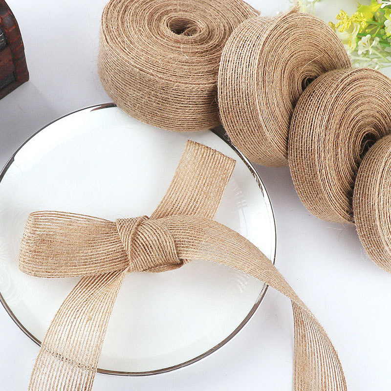 Jual [5 Meter] Pita Kain Goni Tali Hiasan Buket Bunga Kering Dekorasi ...