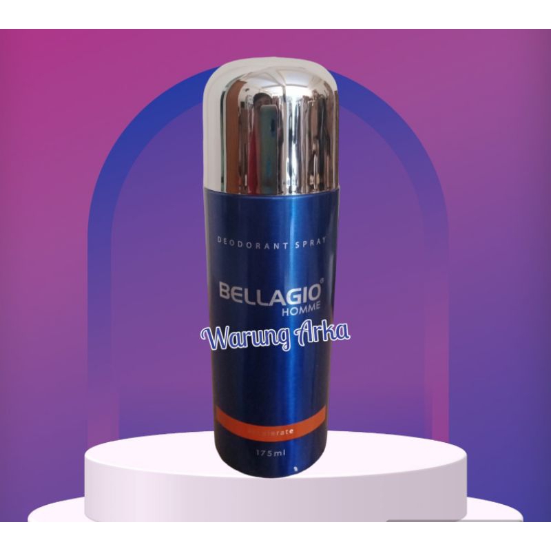 Jual Bellagio Deodorant Spray 175ml Accelerate Orange | Shopee Indonesia