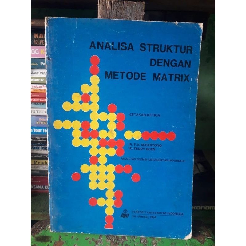 Jual BUKU ANALISA STRUKTUR DENGAN METODE MATRIX | Shopee Indonesia