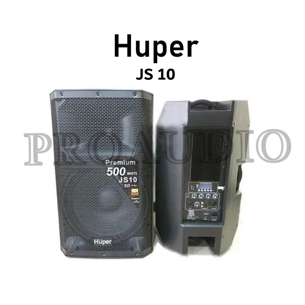 Jual Speaker Aktif Huper JS10 / JS 10 15 Inch Original 500 Watt USB - 1 PCS | Shopee Indonesia