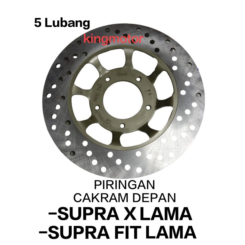 Jual PIRINGAN CAKRAM DISK CAKRAM DEPAN HONDA SUPRA X LAMA SUPRA FIT LAMA KUALITAS SUPER | Shopee ...