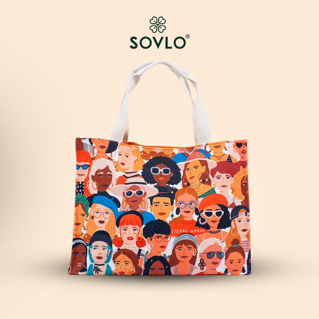 Jual SOVLO Tivoli Tote Bag Strong Woman /Tas Pundak / Tas Kerja Wanita ...