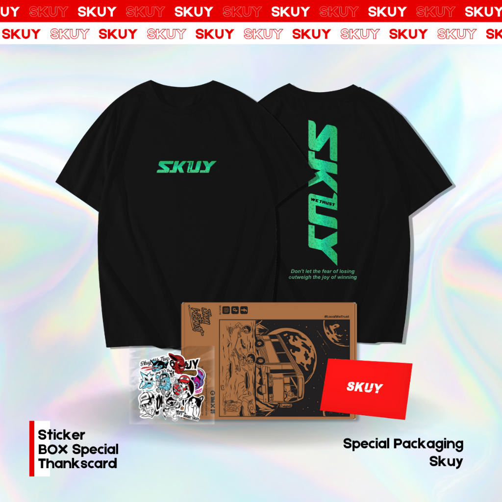 Jual Kaos Skuy Remaja dan Dewasa Unisex Pria Wanita Bahan Katun Combed ...