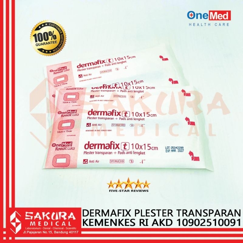 Jual One med dermafix plester transparan 10x15 Cm | Shopee Indonesia