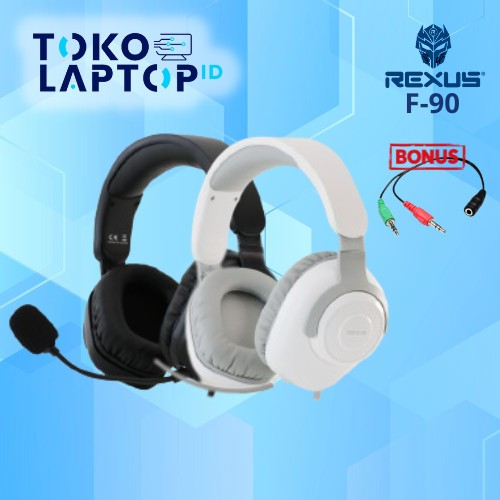 Jual Rexus F90 / F-90 Vonix Gaming Headset Wired Garansi Resmi | Shopee ...
