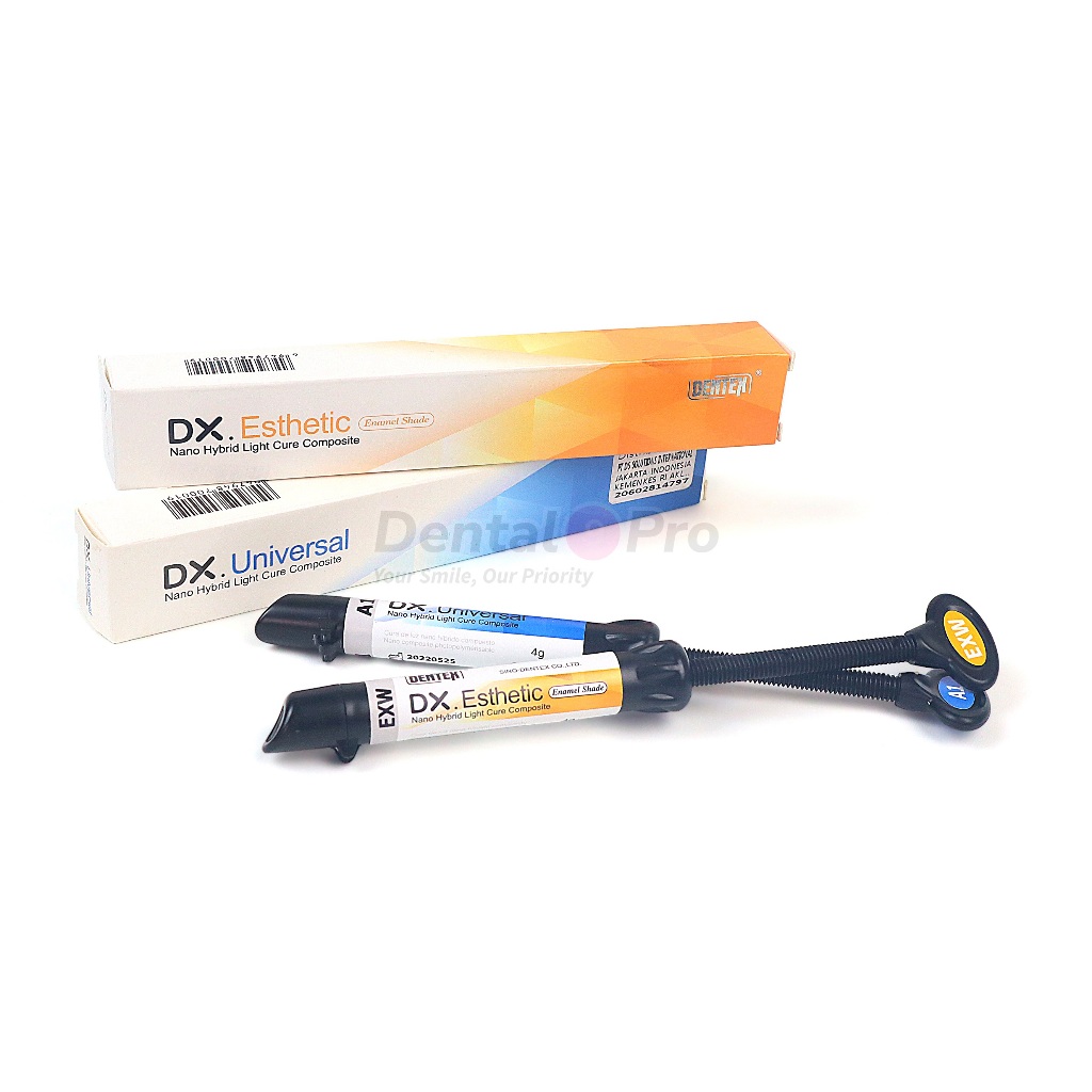 Jual Composite DENTEX Composite Dental Komposit / Tambal Gigi Sino DX Universal Veneer | Shopee ...