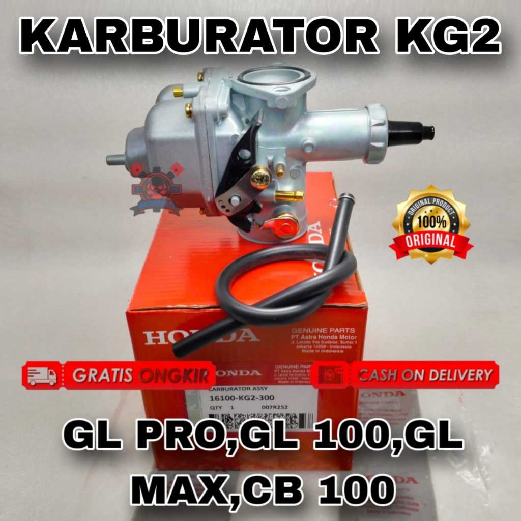 Jual KARBURATOR HONDA GL100 KG2 CARBURATOR GL PRO | GL 100 | GL MAX | CB 100 ASLI ORIGINAL HONDA ...