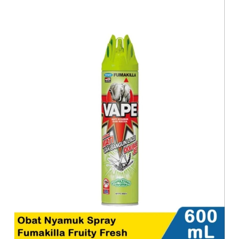 Jual fumakila VAPE obat nyamuk semprot sakura blossom 600ml | Shopee ...