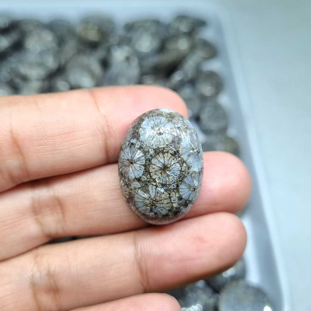 Jual Batu akik bunga teratai hitam asli// Natural | Shopee Indonesia