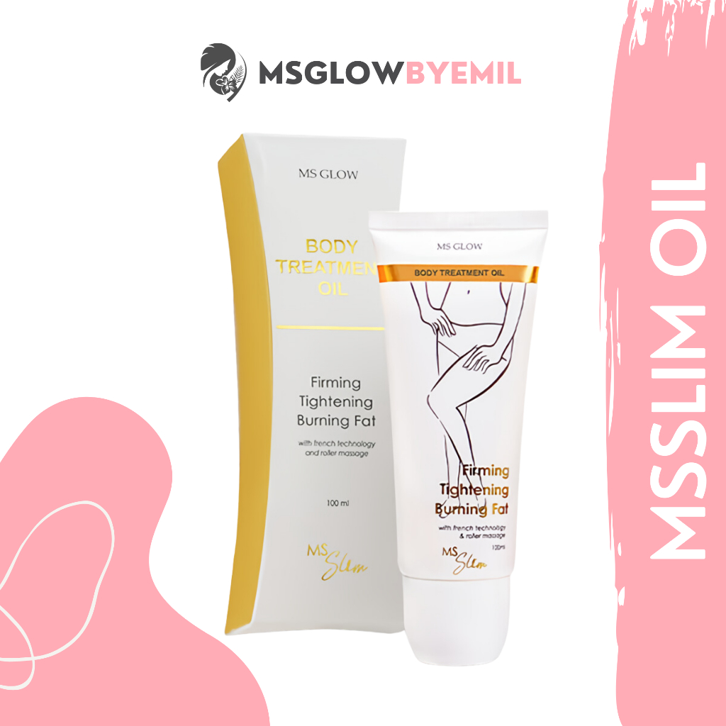 Jual Ms Glow Body Treatment Oil 100 ML - Body Oil Untuk Mengurangi ...