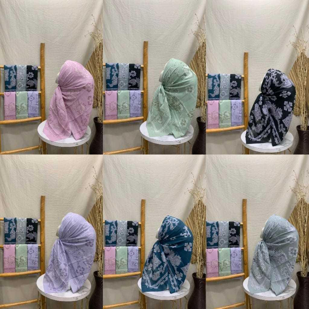 Jual Voal Motif Premium / Hijab Segi Empat Voal Motif Premium Lasercut ...