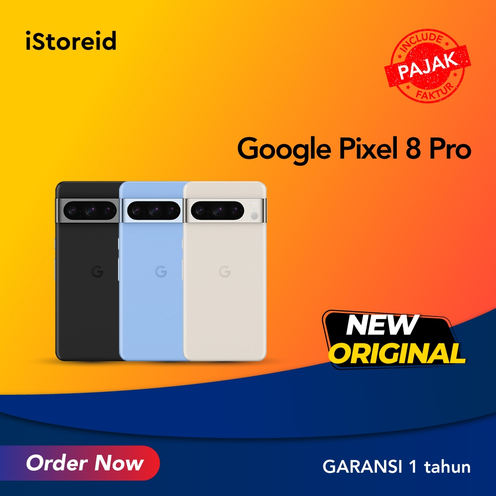 Jual Google Pixel 8 Pro 5G 128GB 256GB 512GB Google Tensor G3 | Shopee ...