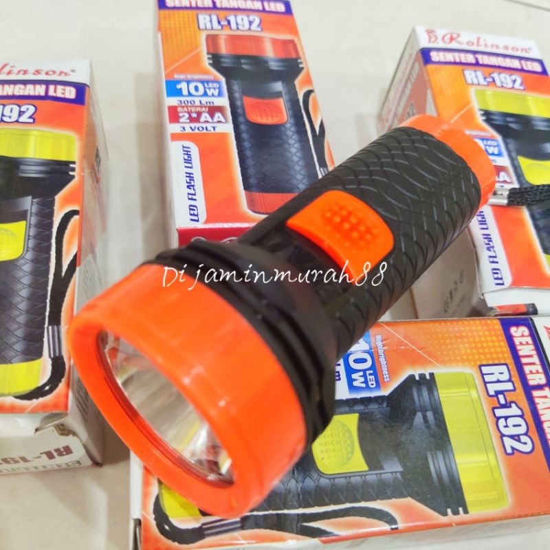 Jual MITSUYAMA 10 Watt Senter Tangan Murah Super Terang | Shopee Indonesia