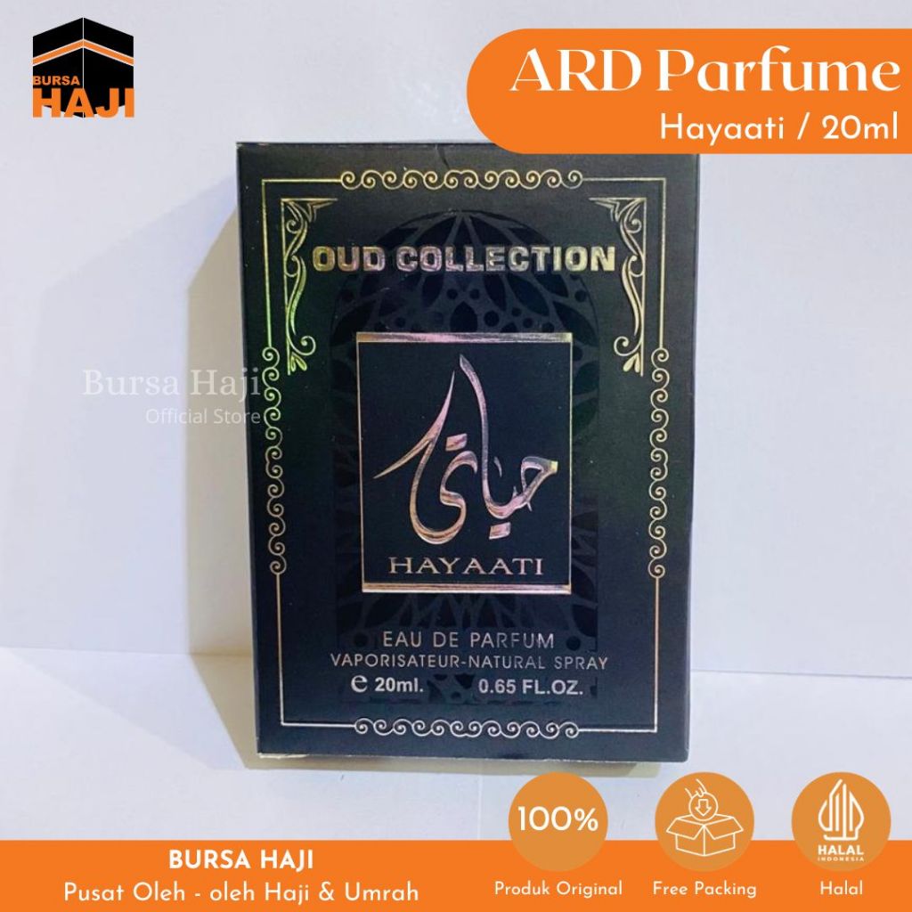 Jual Parfum Dubai HAYAATI Ard Al Zaafaran Pocket 20ml Aroma Oud Lengkap ...