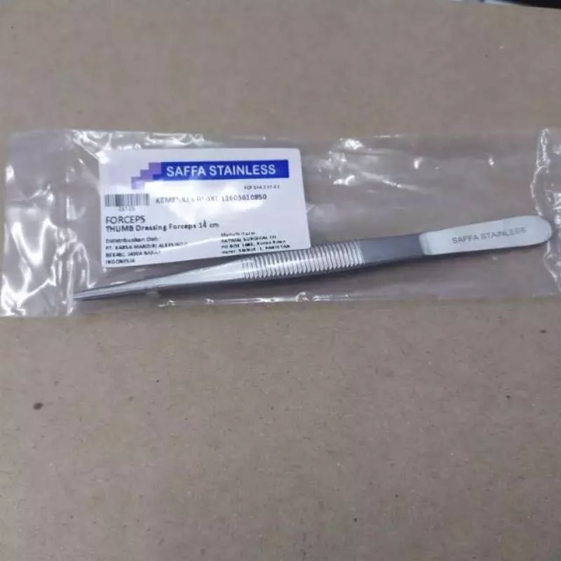 Jual Pinset Anatomis 14cm / Tissue Forceps | Shopee Indonesia