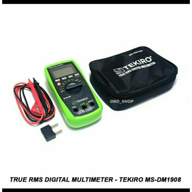 Jual True RMS digital multimeter MS-DM1908 tekiro | Shopee Indonesia