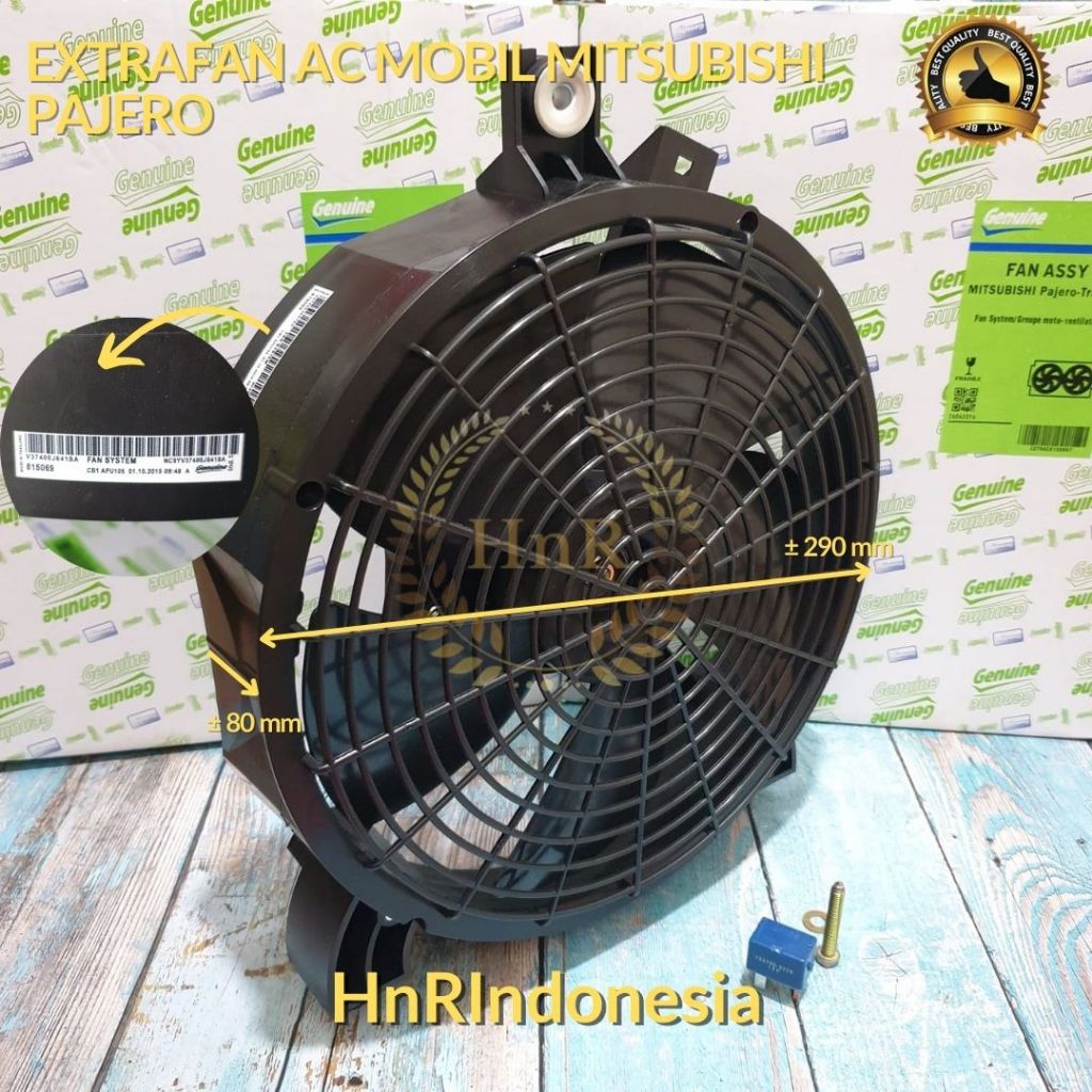Jual Extra Fan AC Mobil Fan Mitsubishi Pajero EXTRAFAN RADIATOR PAJERO ...