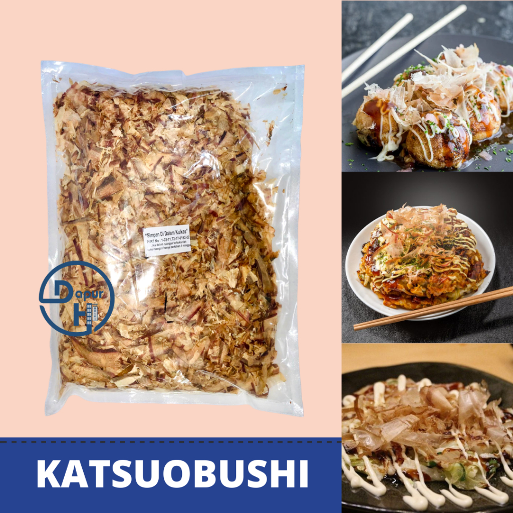 Jual KATSUOBUSHI Bonito Flakes 1 Kg Halal │ Taburan Takoyaki Katsuo ...