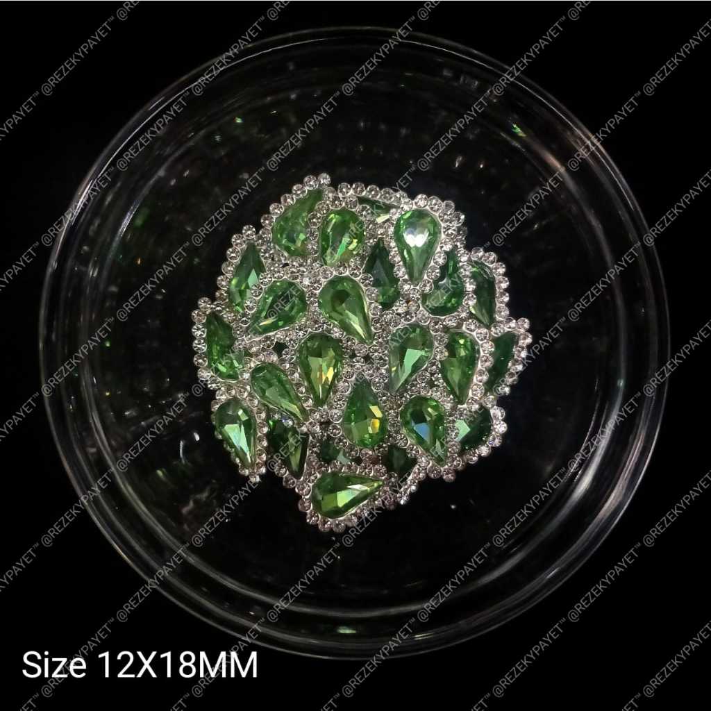 Jual Crystal Cangkang Tetes Jahit | 12 Variasi Warna Lengkap | Berlian ...