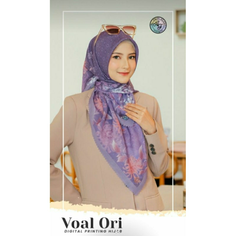 Jual segi empat voal ori motif logo al fajri mix motif.dapat 10 pcs ...