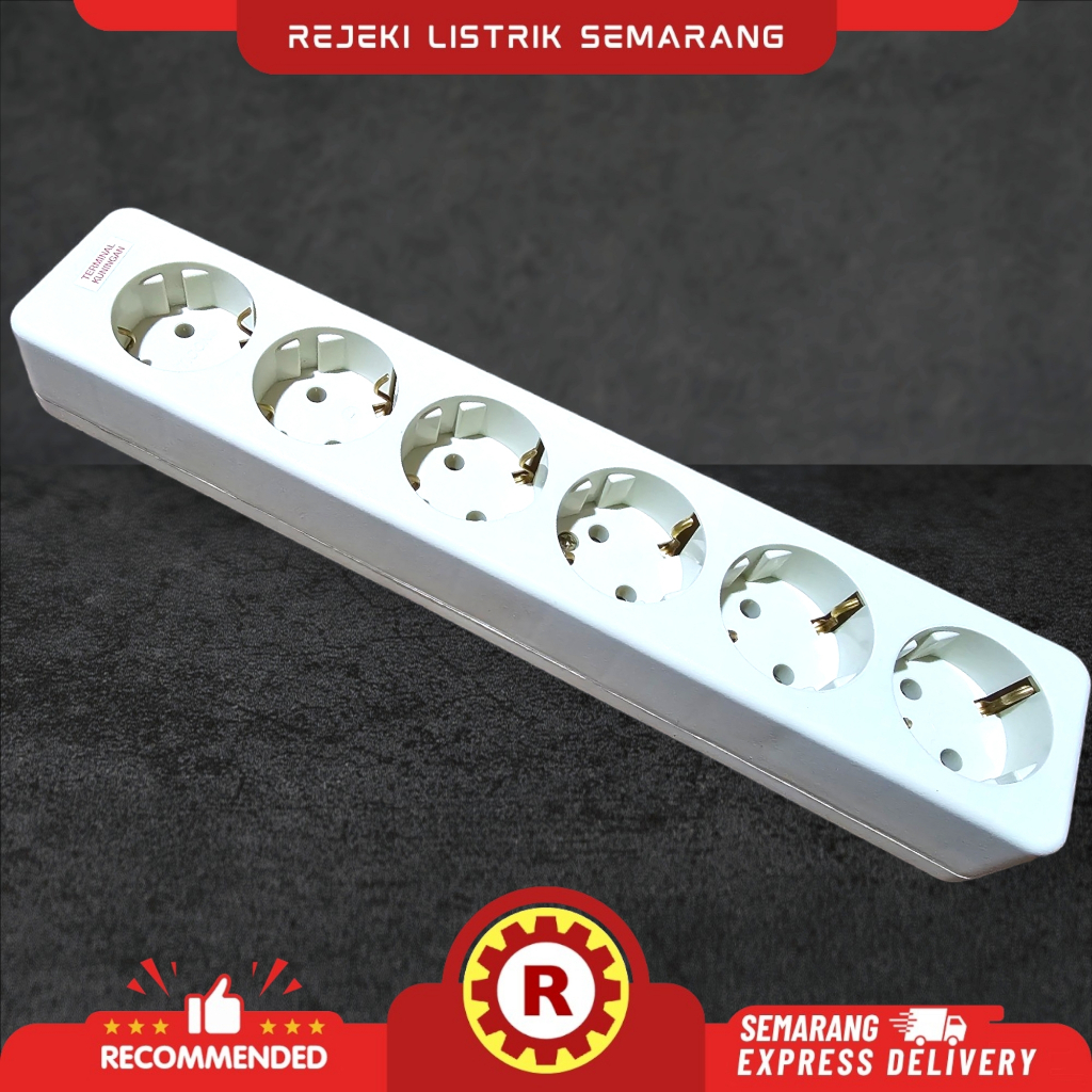 Jual STOP KONTAK UTICON 1,2,3,4,5,6 LUBANG KUNINGAN STANDARD COCOK UNTUK BEBAN RUMAH TANGGA ...